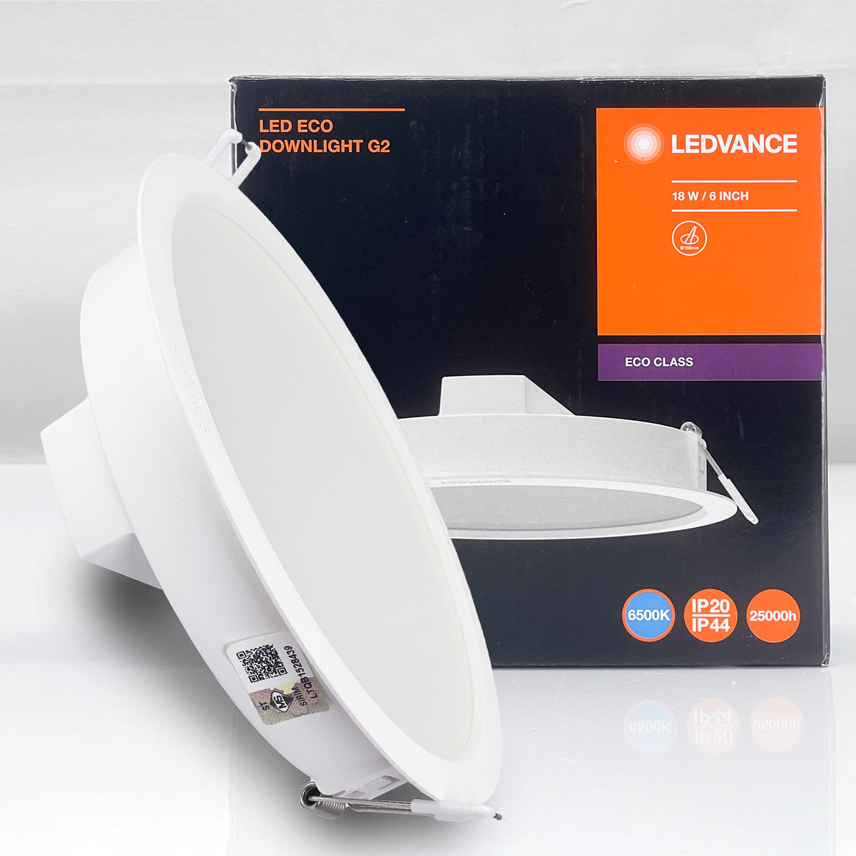 Ledvance 18W LED Downlight Round Shape 6 Inch 6500K Daylight Ceiling L