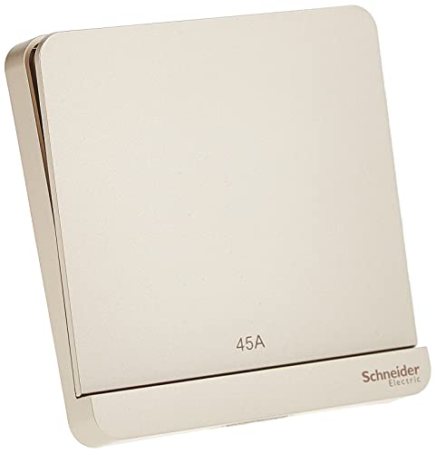 Schneider Electric E8331D45N_WG AvatarOn Gold- 45A 250V Double Pole Sw