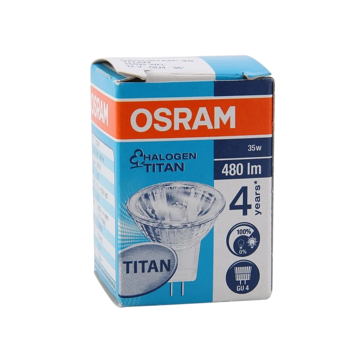 Osram 46892 WFL Decostar Titan Halogen Bulb (35 W, White)