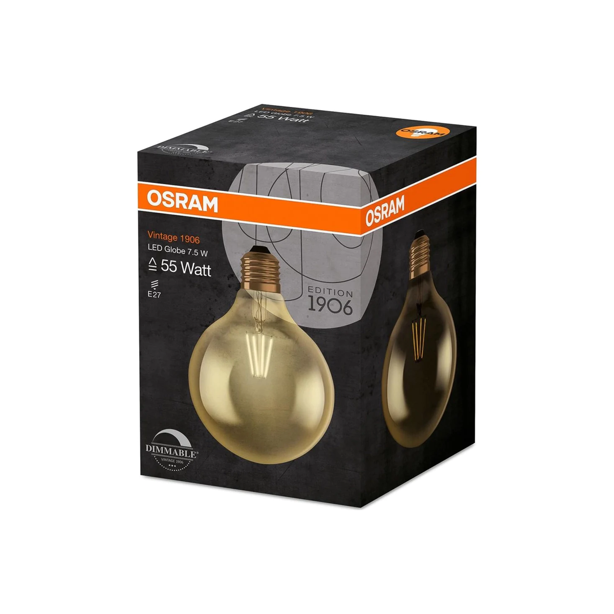 Osram Vintage LED Globe (7 W)