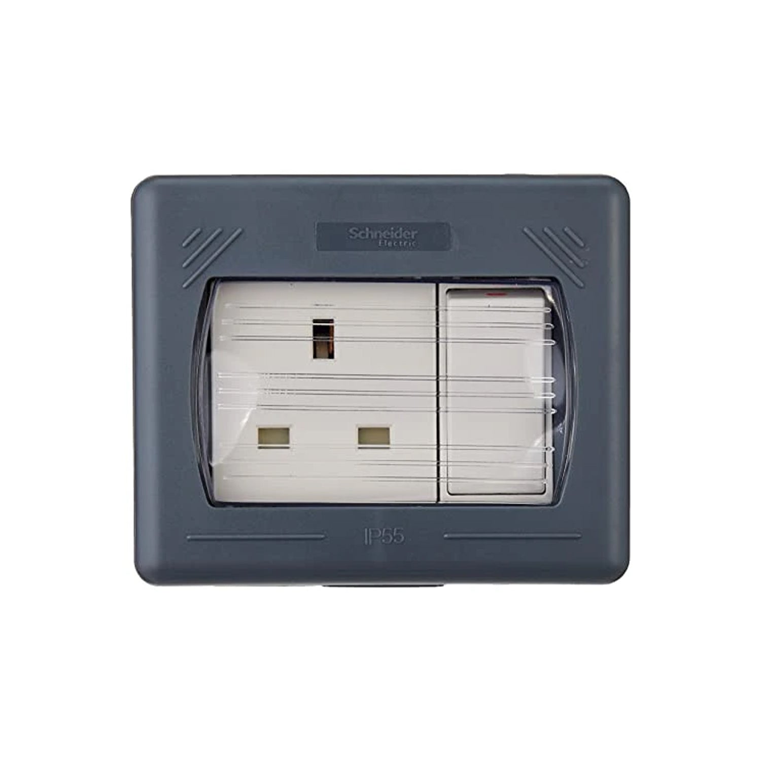 Schneider Electric GWP3010 Exclusive 13 A 230 V 1 Gang Weatherproof ...