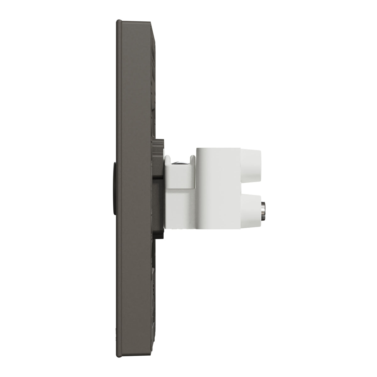 Schneider Electric AvatarOn C 25A 250V 1-Gang Connection Unit, Dark Gr