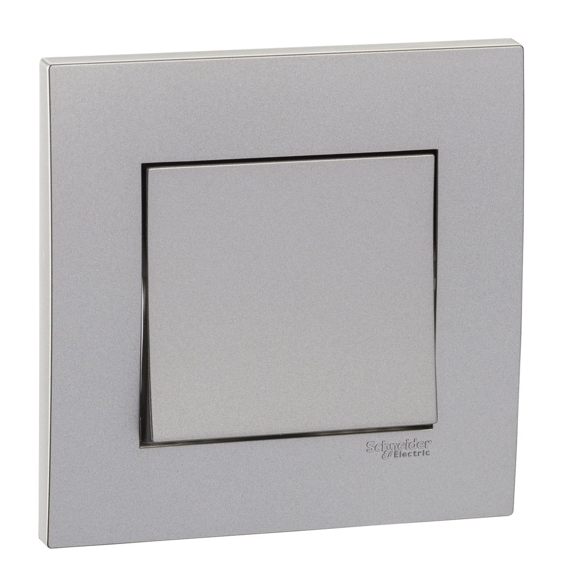 Schneider Electric Vivace 16AX 250V 1gang 1Way Switch,Aluminium Silver