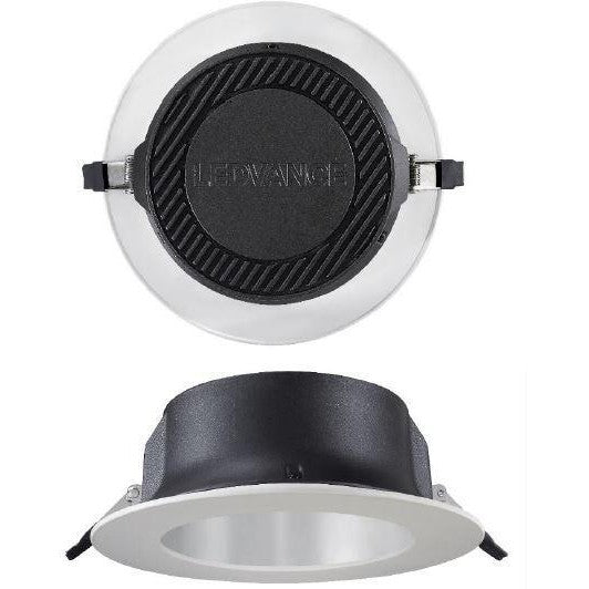 Ledvance Downlight PRO 17W Warm White Dimmable 8 Inch Round, Die cast