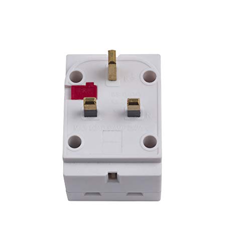 Schneider Electric Adaptor Plug Fused 13A 3 Ways