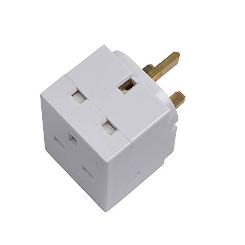 Schneider Electric Adaptor Plug Fused 13A 3 Ways