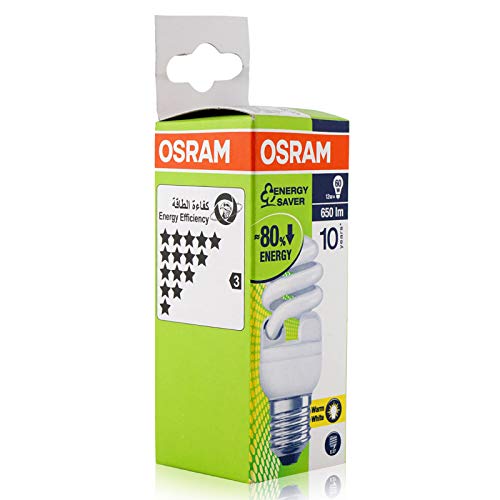 Osram Duluxstar Mini Twist E14 Spiral Shape Bulb Compact Fluorescent 1