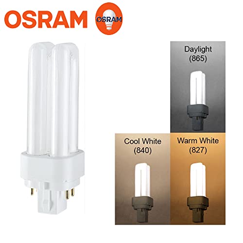 Osram Dulux DE Compact Fluorescent Lamp 13W Bulb Quicktronic Ecg Cflni