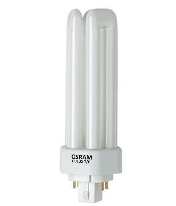 Osram 13 Watt Compact Fluorescent Light Dulux T/E Plus Lamp GX24q-3 Ba
