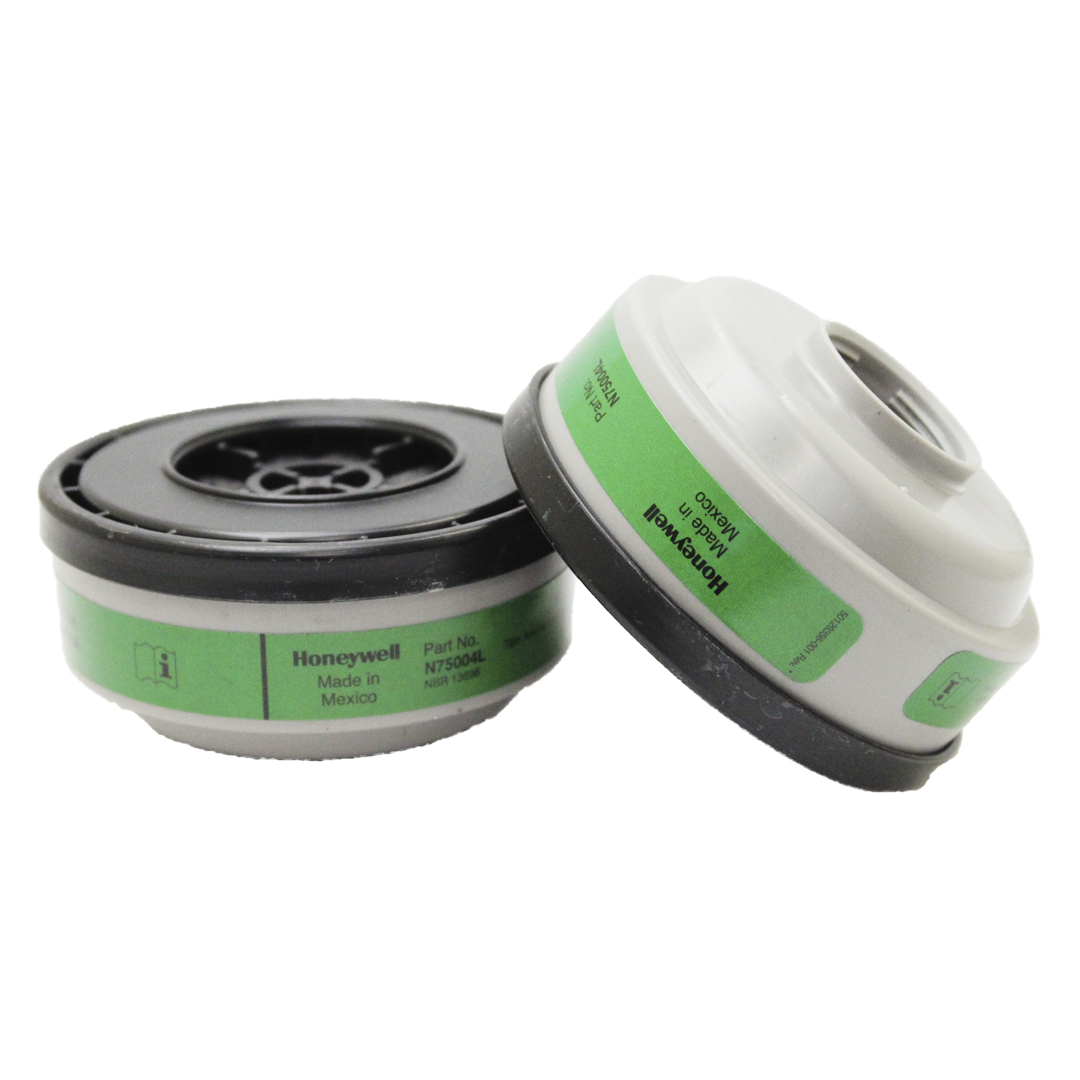 Honeywell North N75004L Ammonia And Methylamine Respirator Cartridges ...