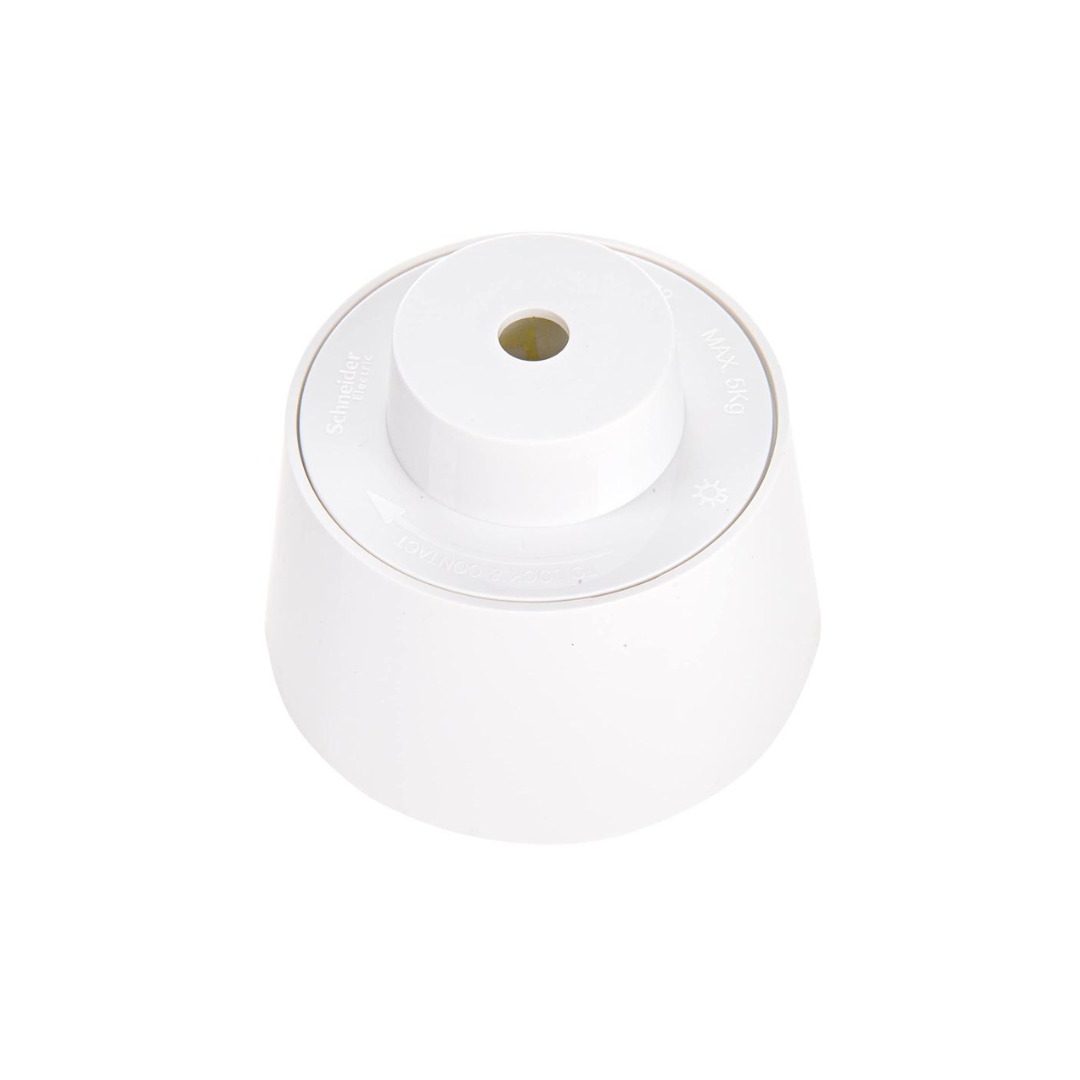 Schneider Electric Allied Accessories Plug In Ceiling Rose-3 TER PS1_W